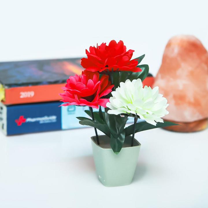 Mini multi Plant Artificial Decoration Piece with pot Best for home ...