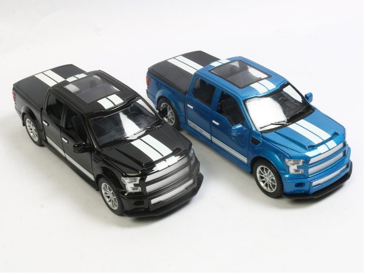 1:24 Scale Ford F350 Raptor Off Road Pickup Truck Pull Back Model ...