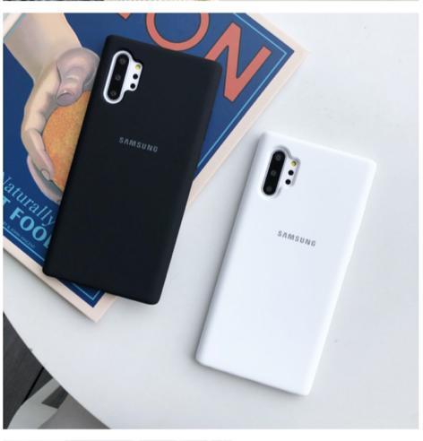 Samsung Note 10 Official Silicone Case - Soft Silicone With Logo Back ...