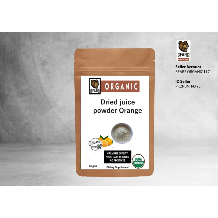 Dried juice powder Orange 100g | Daraz.pk