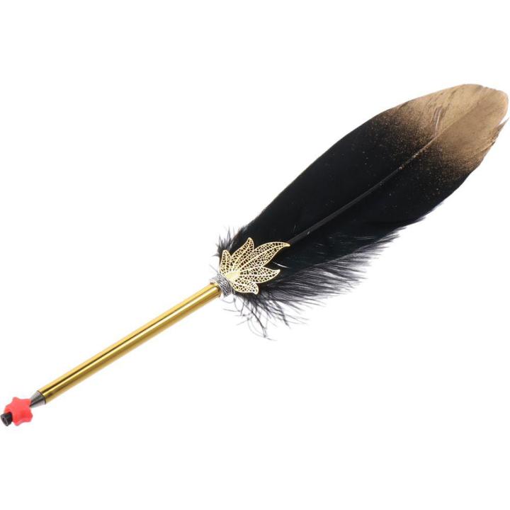 Ballpoint Pens Feather Quill Ballpoint Refined Gift Wedding Soft Fluffy ...