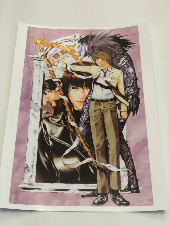 All Death Note Anime Movie asthetic a4 size vinyl sticker poster | Daraz.pk