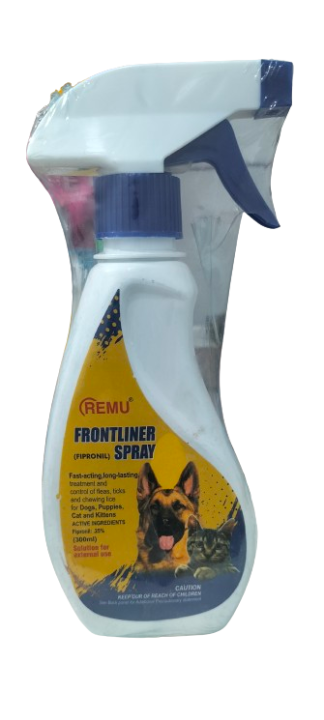 REMU FRONTLINER CATS DOG SPRAY ( 300ML ) | Daraz.pk
