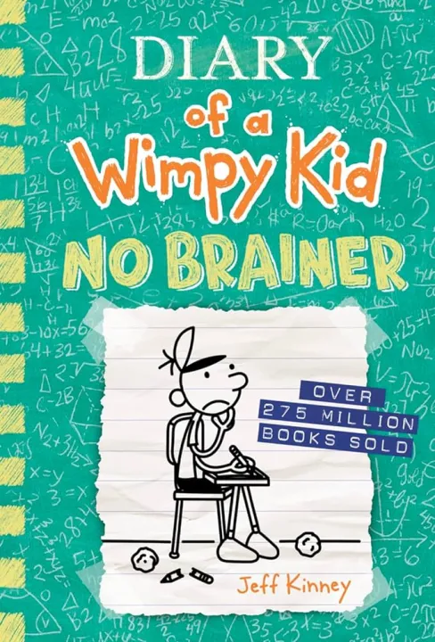 Diary of a Wimpy Kid: No Brainer Book by Jeff Kinney | Daraz.pk