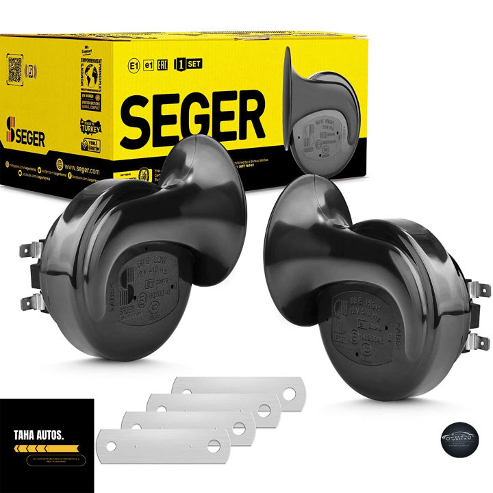 Seger Snail Horn For Car and bike 100% Original Horn - 12v - HIGH ...