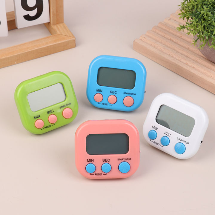 LED Counter Display Alarm Clock Magnetic Digital Timer Manual ...