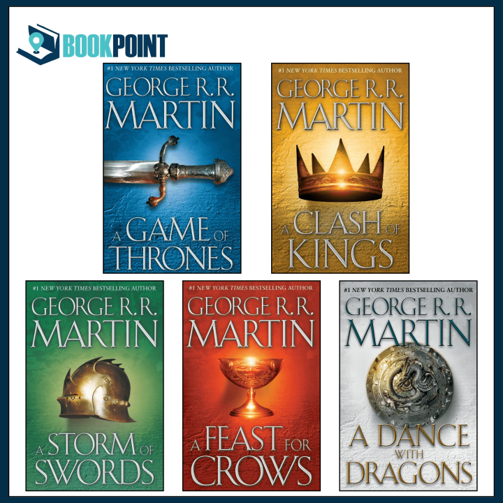 A Song of Ice and Fire (5 book series) by George R. R. Martin (Author ...
