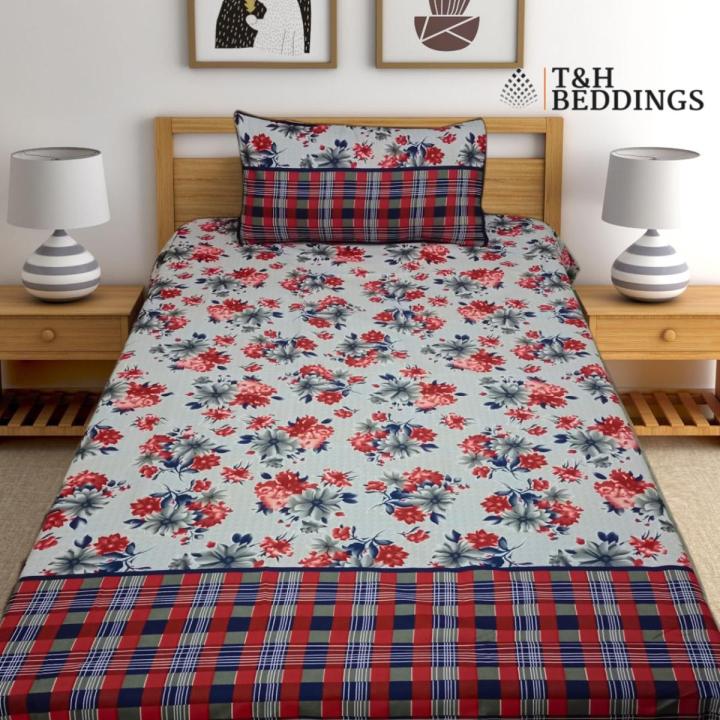 Single Bedsheet Cotton Fabric - 60x94inch | Daraz.pk