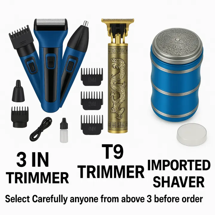 Awan Traders Professional Men’s Grooming Kit – Rechargeable, cordless ...