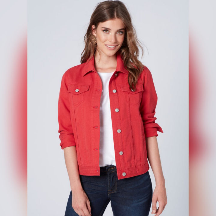 SPRINTER Denim Jacket Lycra Fabric | Daraz.pk