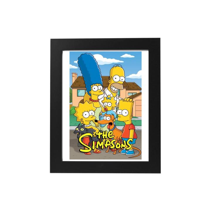 The Simpsons Futurama Bart Simpson TV Show Posters Vinyl Paper Quotes ...