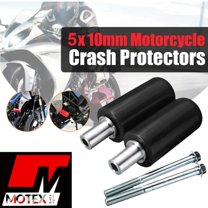Teflon Motorcycle Crash Protector Frame Sliders Anti Crash Protector ...