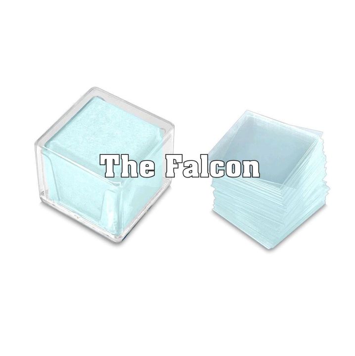 Microscope slide covers 18 × 18mm (100pcs) | Daraz.pk