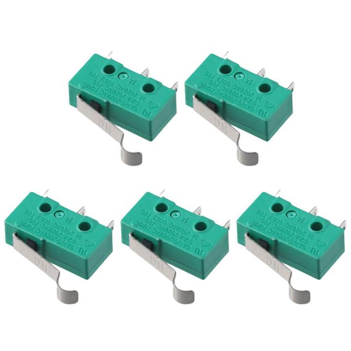 5PCS Durable KW4-3Z-3 Micro Switch AC 125V 3 Terminal Hinge Lever ...