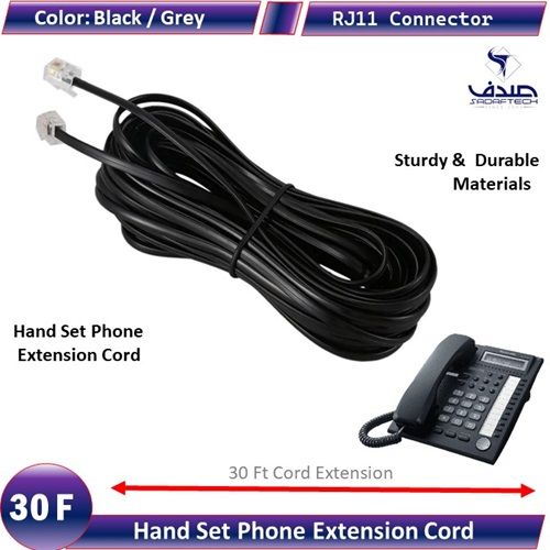 Landline Telephone Set Extension Cord Cable, Landline Phones Line Wire ...
