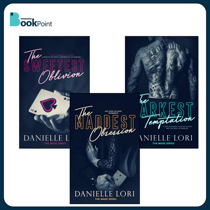 3 Book Set By Danielle Lori (The Sweetest Oblivion, Maddest Obsession ...