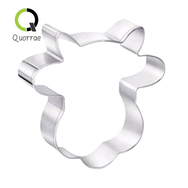 Quorrae Cow Cutter Food Grade Material Cute Cow Face Cookie Cutters ...