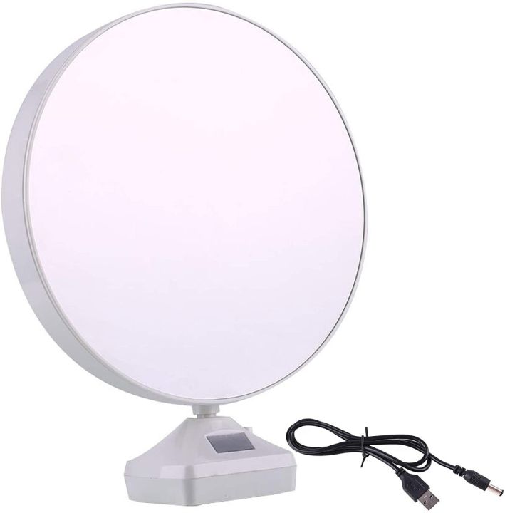 Magic Mirror Photo Frame with round LED for wall | Daraz.pk