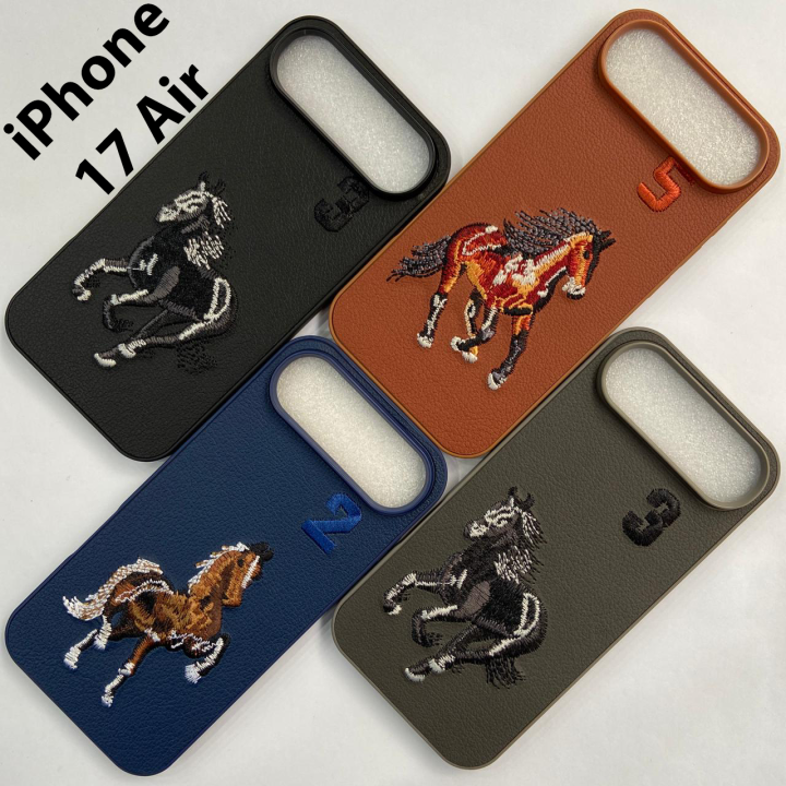 iPhone 17 Air – Santa Barbara Polo Embroidered Faux Leather Rexine ...