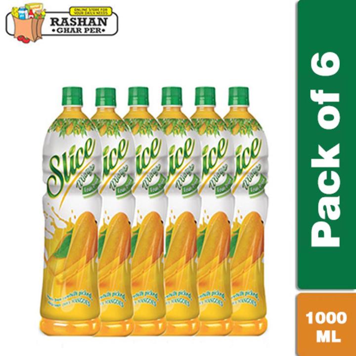 Slice PET 1 Litre - Pack of 6 | Daraz.pk