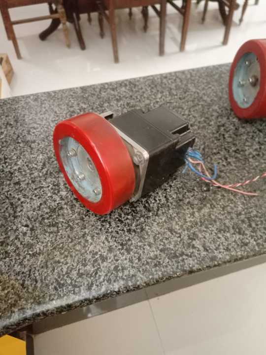 Premium Japanese BLDC Motor with Gearbox + Wheel – Perfect for Robotics ...