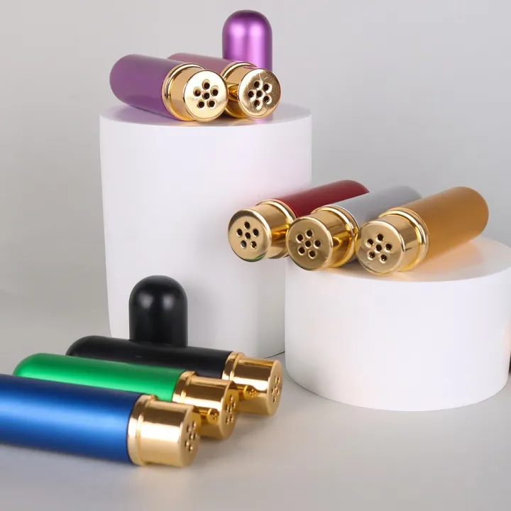 High Quality 5ml Aluminum Nasal Inhaler Colored Replacement ...