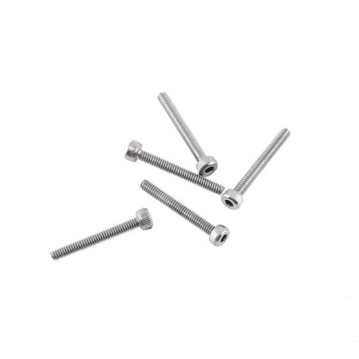 M2 Hex Socket Screws Bolt With Hex Nuts Assortment A2 Stainless Steel ...