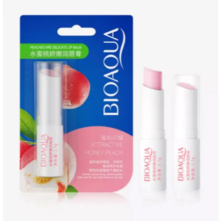 BIOAQUA Honey Peach Ripping Lip Balm 2.7g - BQY22095 | Daraz.pk