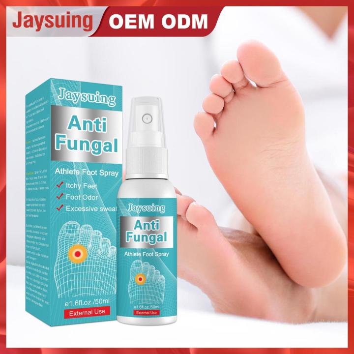 Jaysuing Foot Odor Spray Anti Fungal Athlete's Feet Spray Sterilize Toe ...