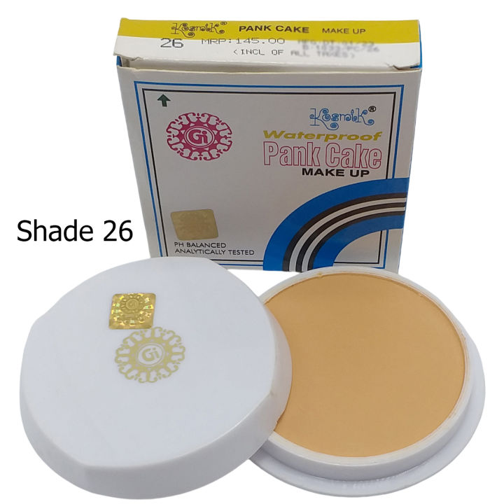 Kosmik Pan Cake Water Proof Indian Makeup Base Foundation Shade 26 ...