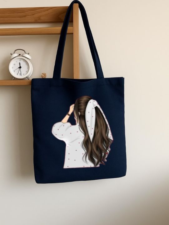 Printed Girl Tote Bags – Fashionable, Durable & Perfect for Casual ...