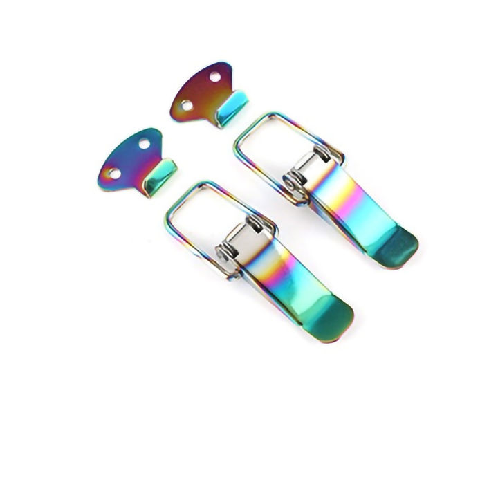 Pair Car Bumpers Trunk Hatch Lid Quick Release Fasteners Hook Lock ...