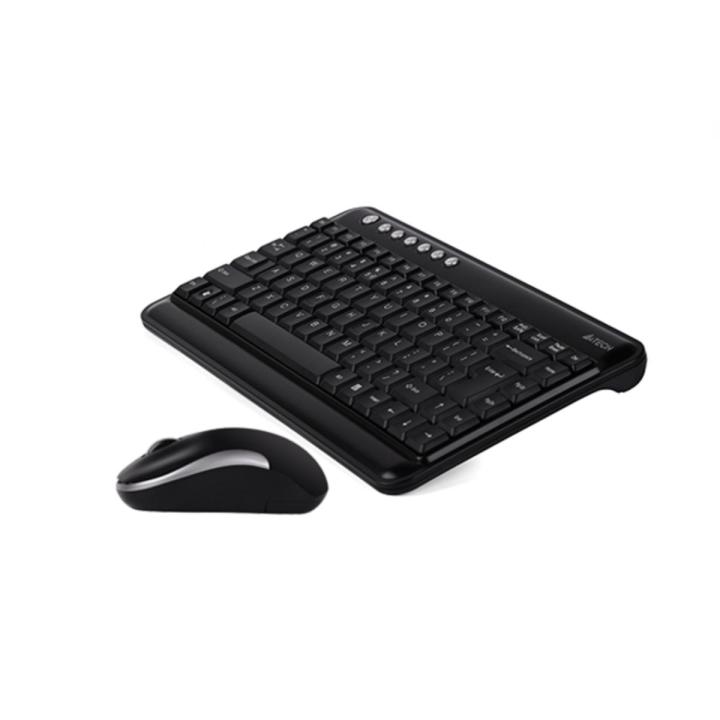 A4TECH 3300N Mini Wireless Keyboard & Mouse Combo Set | Daraz.pk