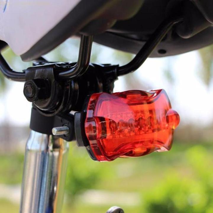5 LED Rear Tail Bicycle Back Light | Daraz.pk