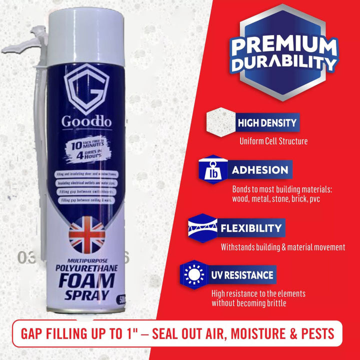 PU Foam Spray 750 ML - Crack Filler, Gap Filler | Daraz.pk