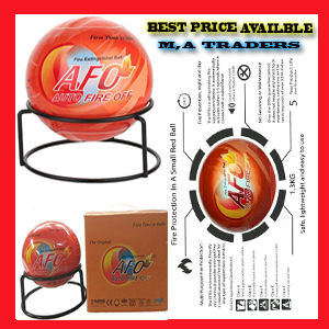 AFO (AUTO FIRE OFF) Plastic Fire Extinguisher Ball (Standard, Orange ...