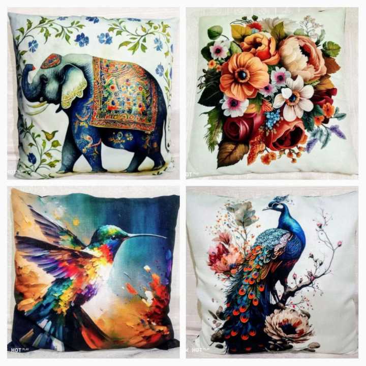 Digital Print Jacquard Luxury Cushions Covers Without Filling for Bed ...