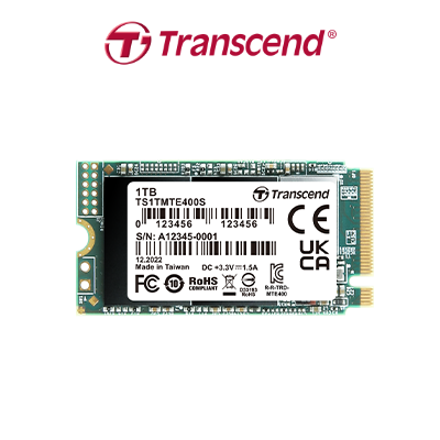 Transcend MTE400S 1TB PCIe M.2 SSDs 2242 Small Size internal SSD | Daraz.pk