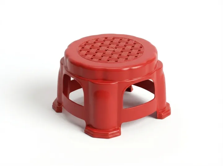 Premium Durable Plastic Round Stool | Multi-Purpose Small Sitting Stool ...