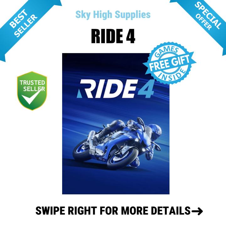 RIDE 4 - GAME FOR PC (GOOGLE DRIVE/ MEDIAFIRE) - QR CODE + FREE GIFT ...