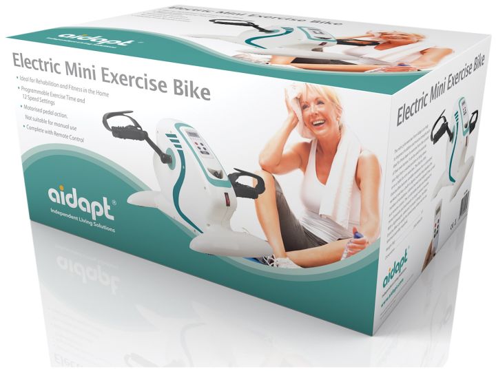 RN Fitness Motorized Electric Mini Exercise Bike/Pedal Exerciser ...