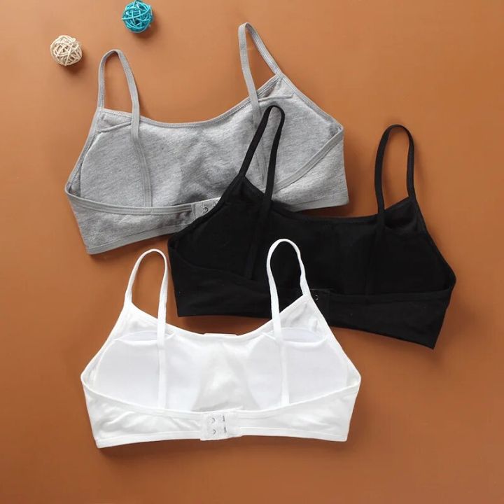 Cotton Kids Bras Teenage Underwear Training Bras For Kids Girls ...