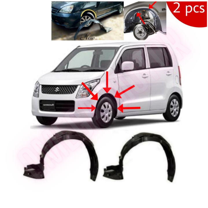 Suzuki Wagon R Fender Shield Fender Flares Set (2 Pcs) Left & Right ...