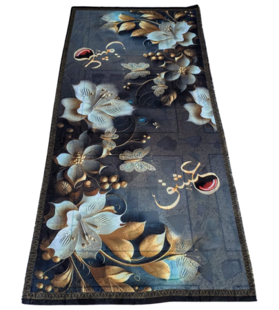 Digital Printed Swiss Lawn Calligraphy Dupatta – Luxurious Fabric ...