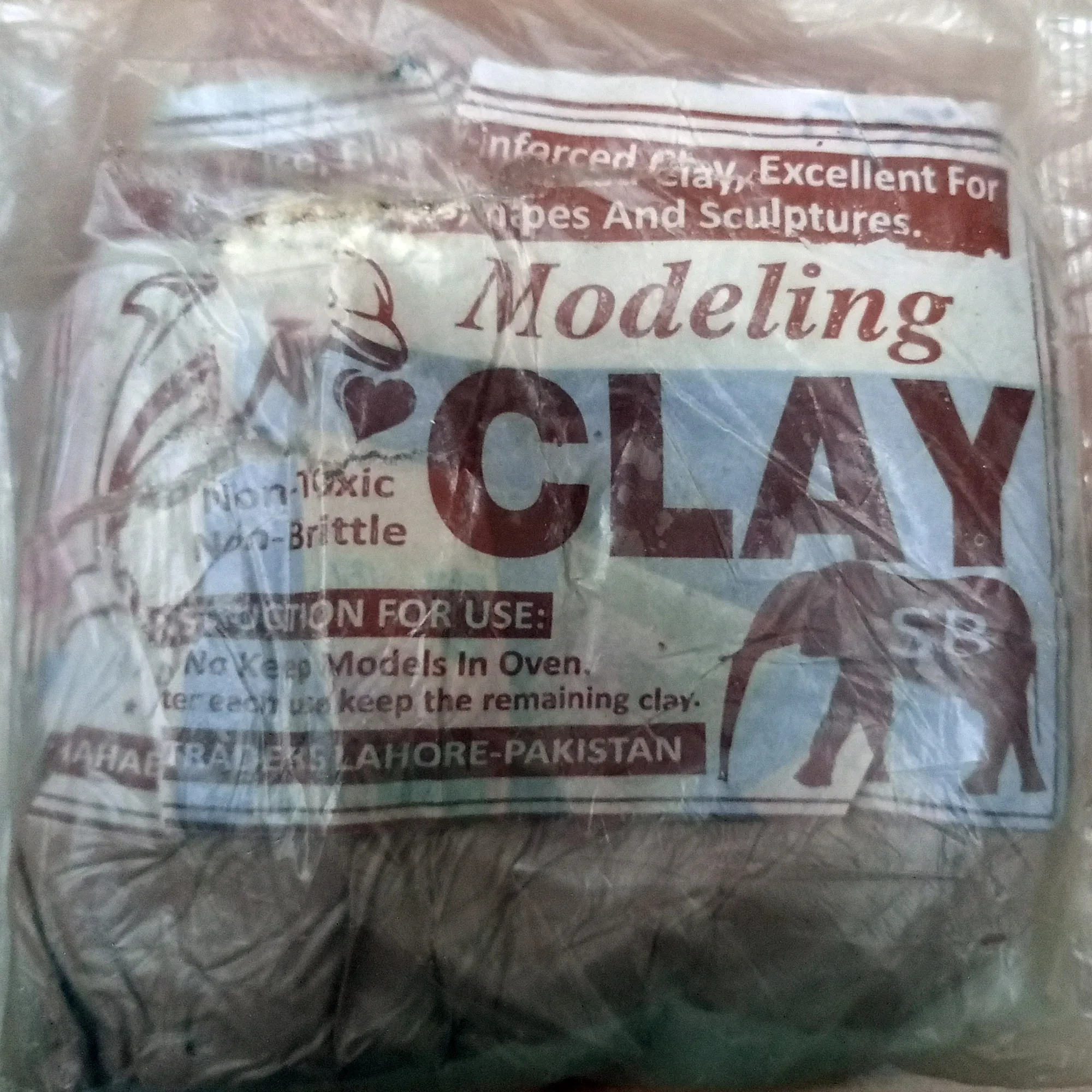 Modeling Polymer Mud Clay for Sculptures or Portrait Art #SS-BClay-1Pkt ...