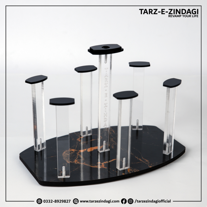 Modern Kitchen Glass Stand Holder - New Convex Design | TARZ-E-ZINDAGI ...