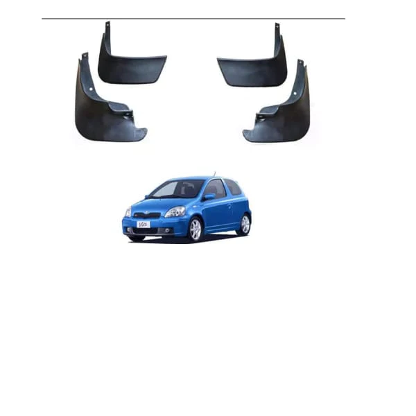 Toyota Vitz Mud Flaps 4 Pieces | Model 1998-2002 | Car Mudguard ...