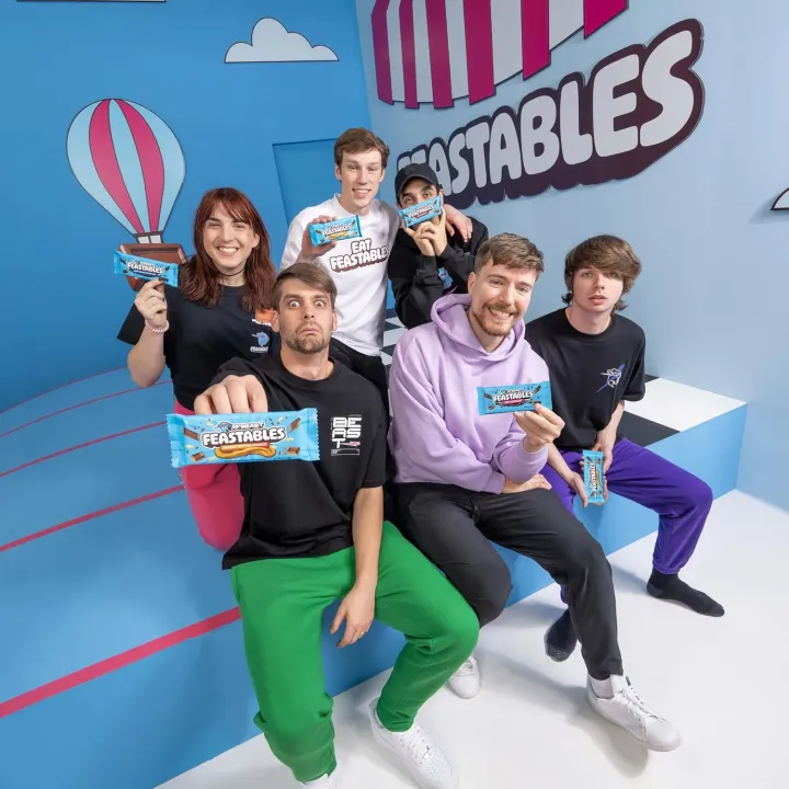 MrBeast Feastables Peanut Butter Chocolate Bar 60 g, Imported , In best ...