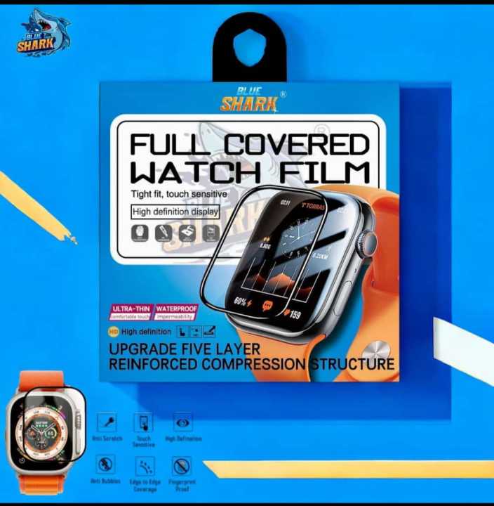Apple Watch (45mm) 7 series - Smartwatch Screen Protector - Tempered ...