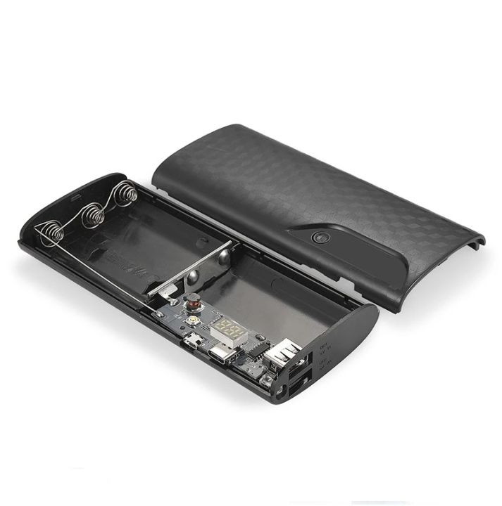 Solderless 5 cell 18650 power bank shell case housing type c 5V 2.4A ...